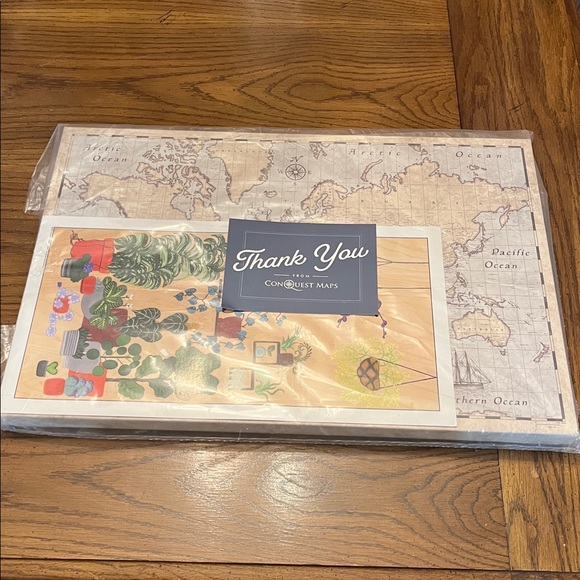 conquest maps | Wall Decor | Conquest Maps World Map Pin Board New ...